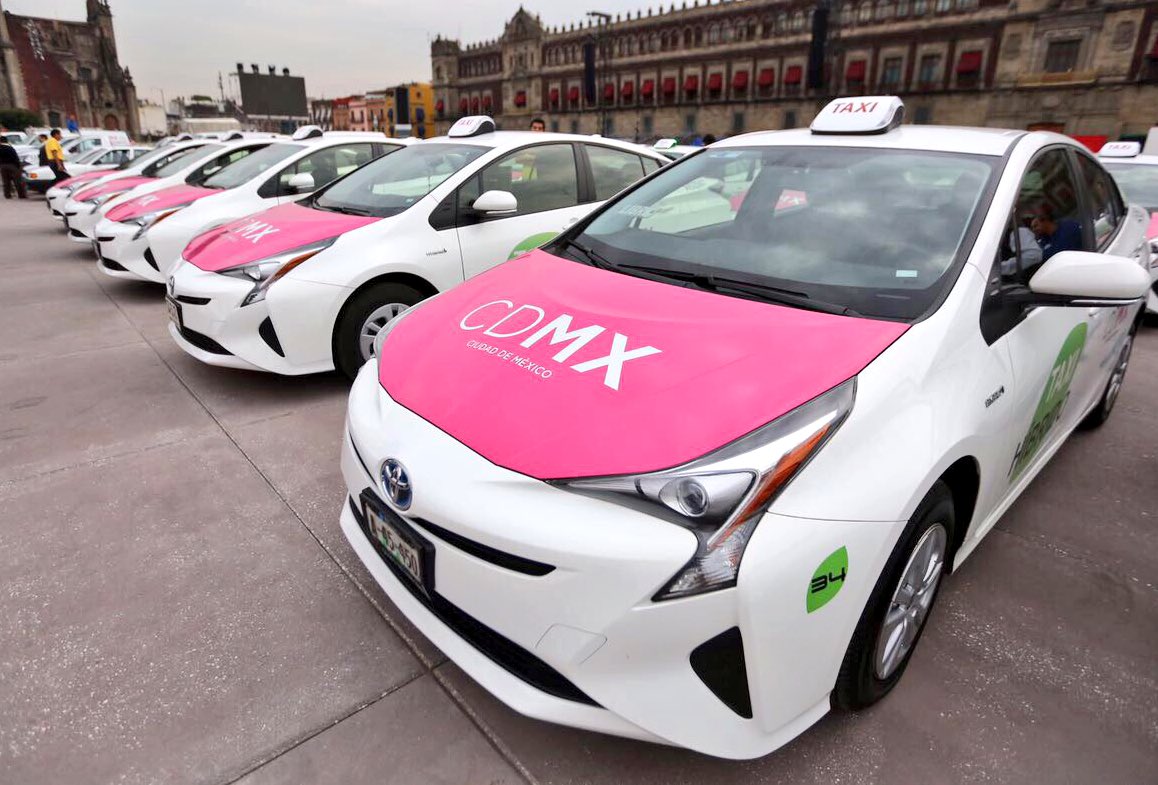 Circulan en la CDMX 200 taxis híbridos más • Fortuna y Poder